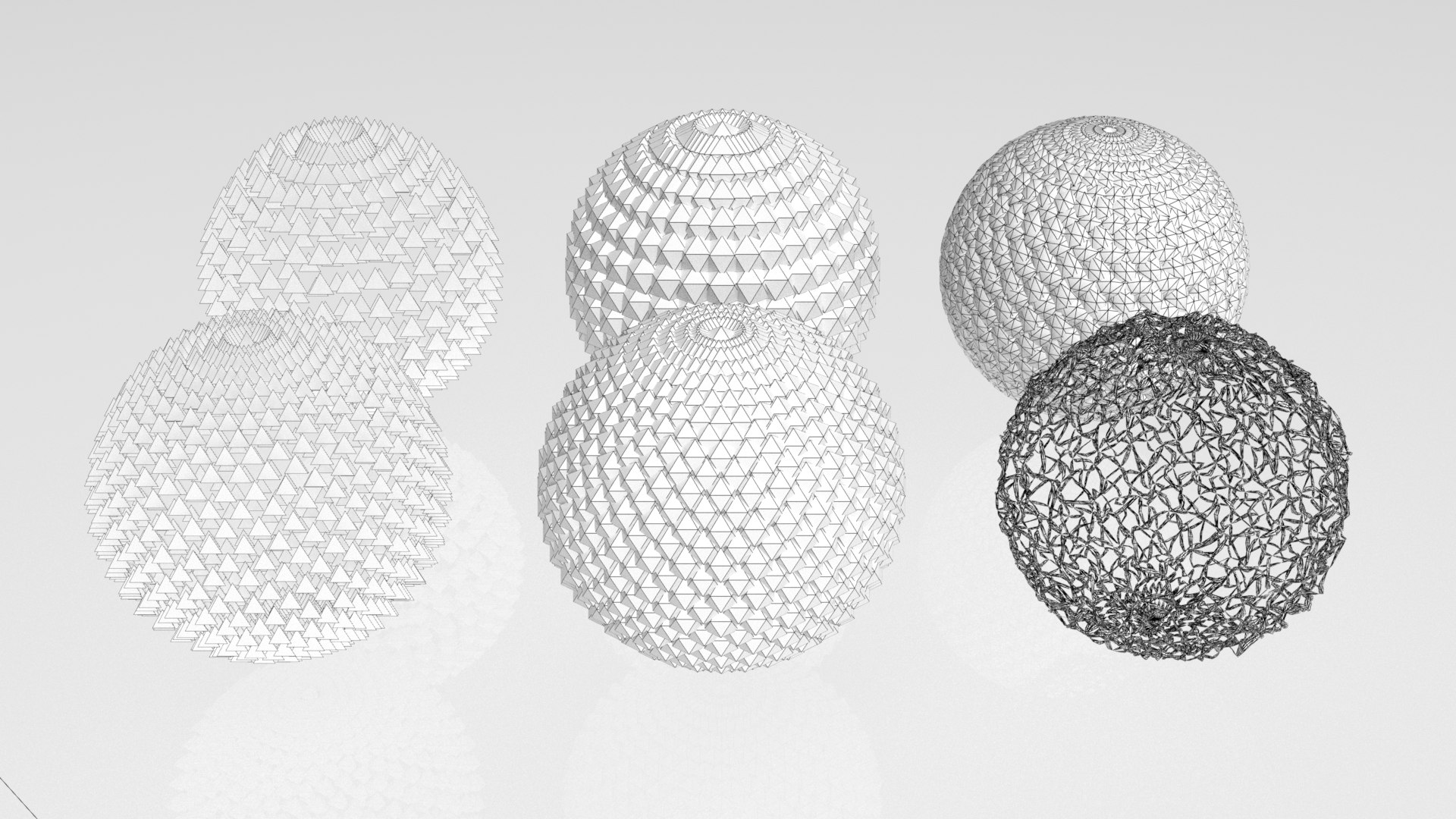 Various Shape Spheres Pack 3D Model - TurboSquid 1783466