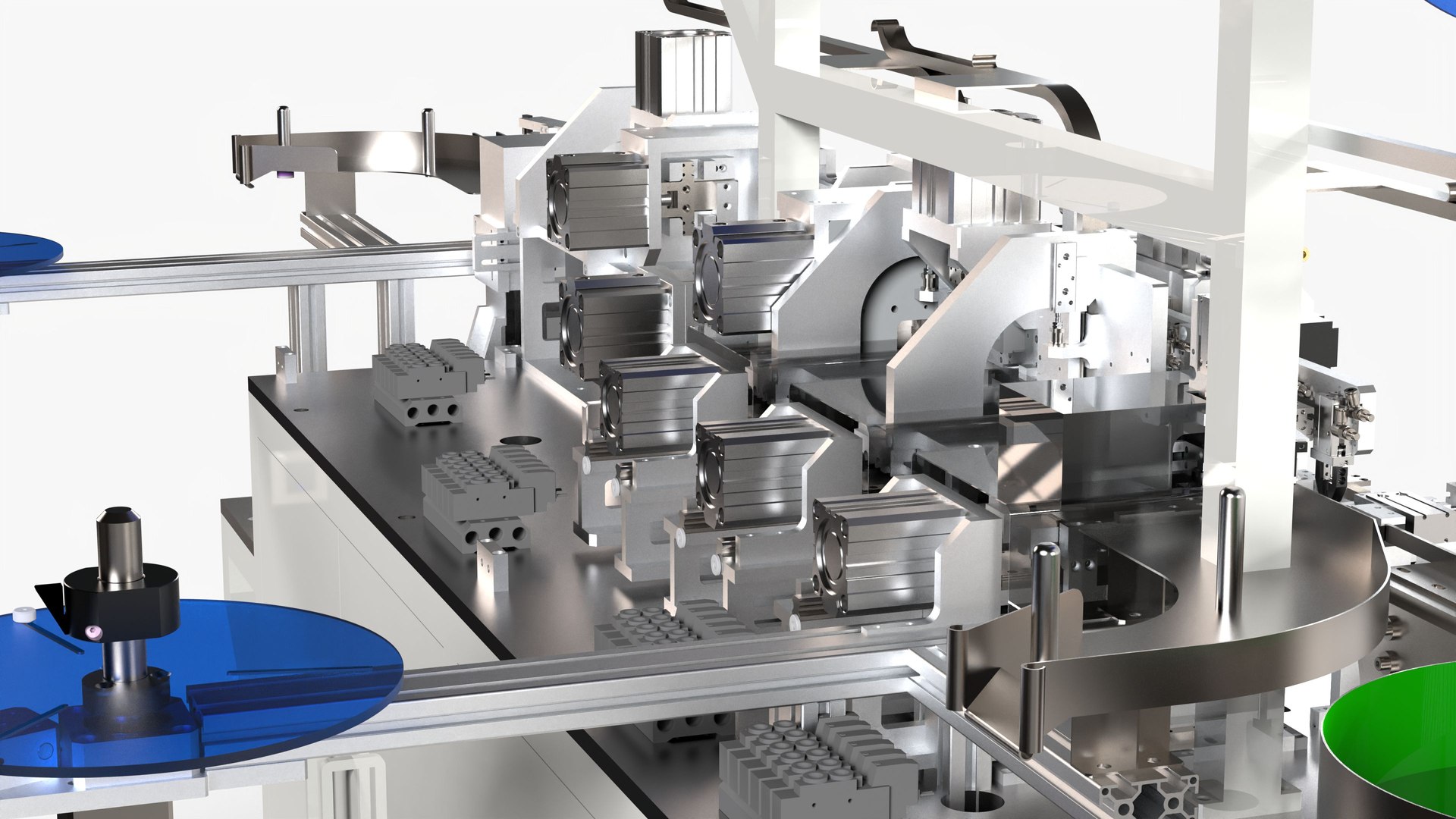 3D Automatic Produced Pin Insertion Machine - TurboSquid 2001357