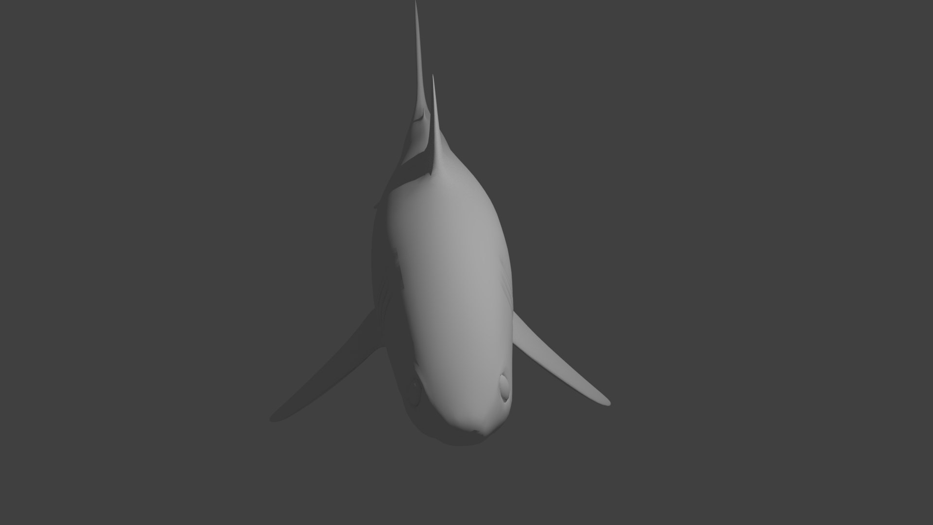 3d Model Shark Mesh