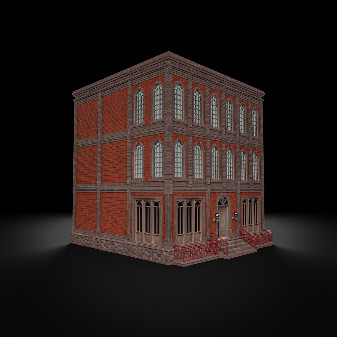 3D MODULAR BUILDING WITH INTERIOR KITBASH 03 - TurboSquid 2264953