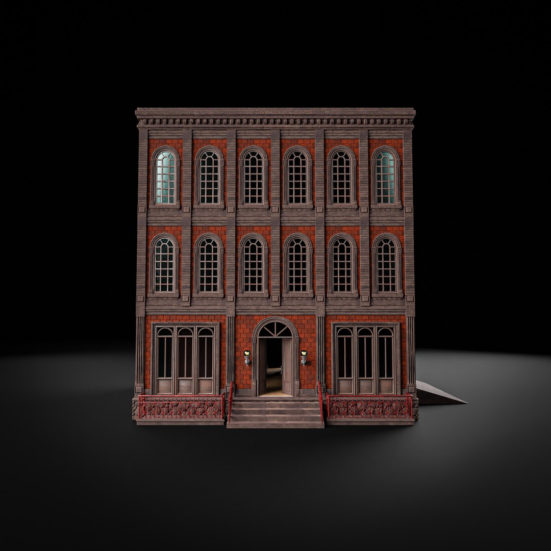 3D MODULAR BUILDING WITH INTERIOR KITBASH 03 - TurboSquid 2264953