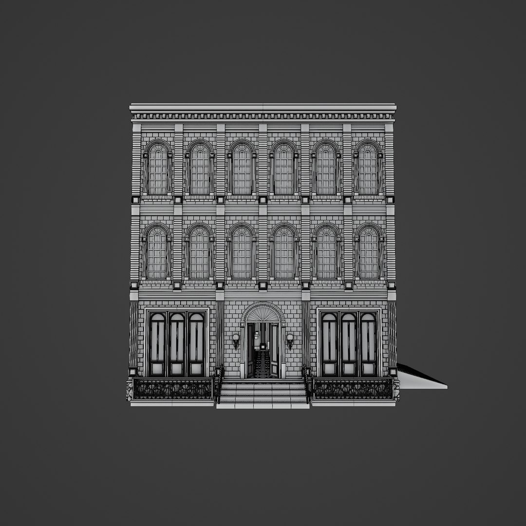 3D MODULAR BUILDING WITH INTERIOR KITBASH 03 - TurboSquid 2264953