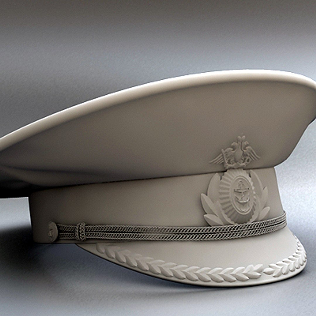 3ds Max Cap Lieutenant Commander