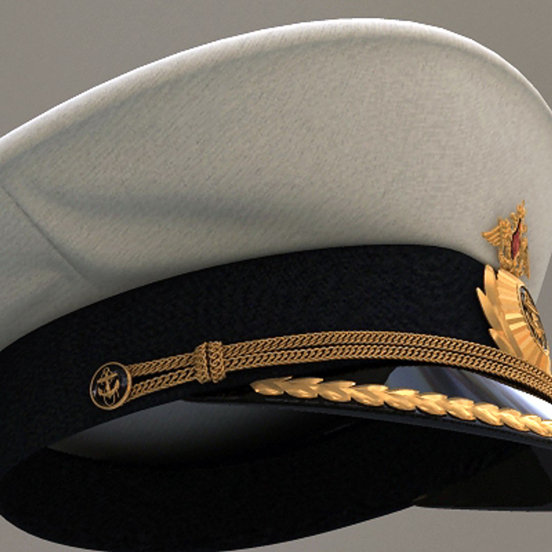 3ds Max Cap Lieutenant Commander