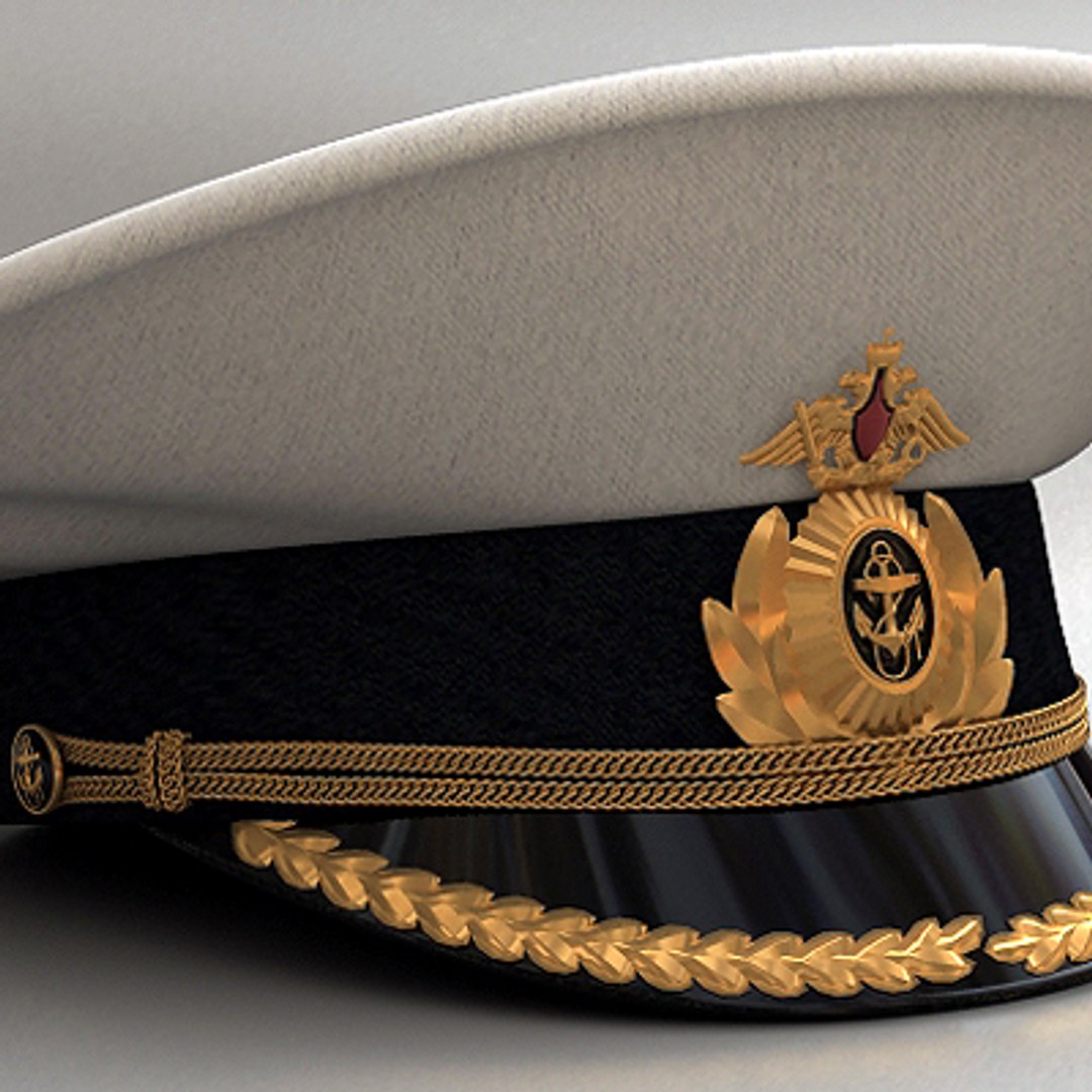 3ds Max Cap Lieutenant Commander
