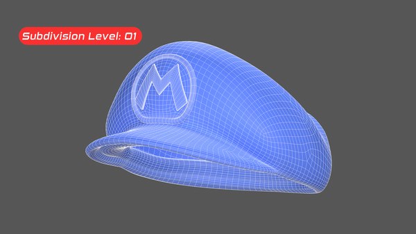 modelo 3d Sombrero de Super Mario 8K - TurboSquid 1790197