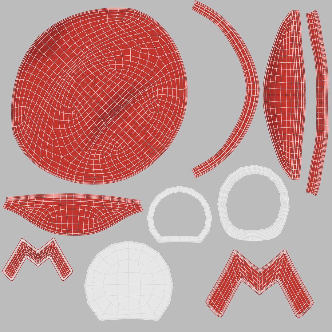 Super Mario Hat 8K Model - TurboSquid 1790197