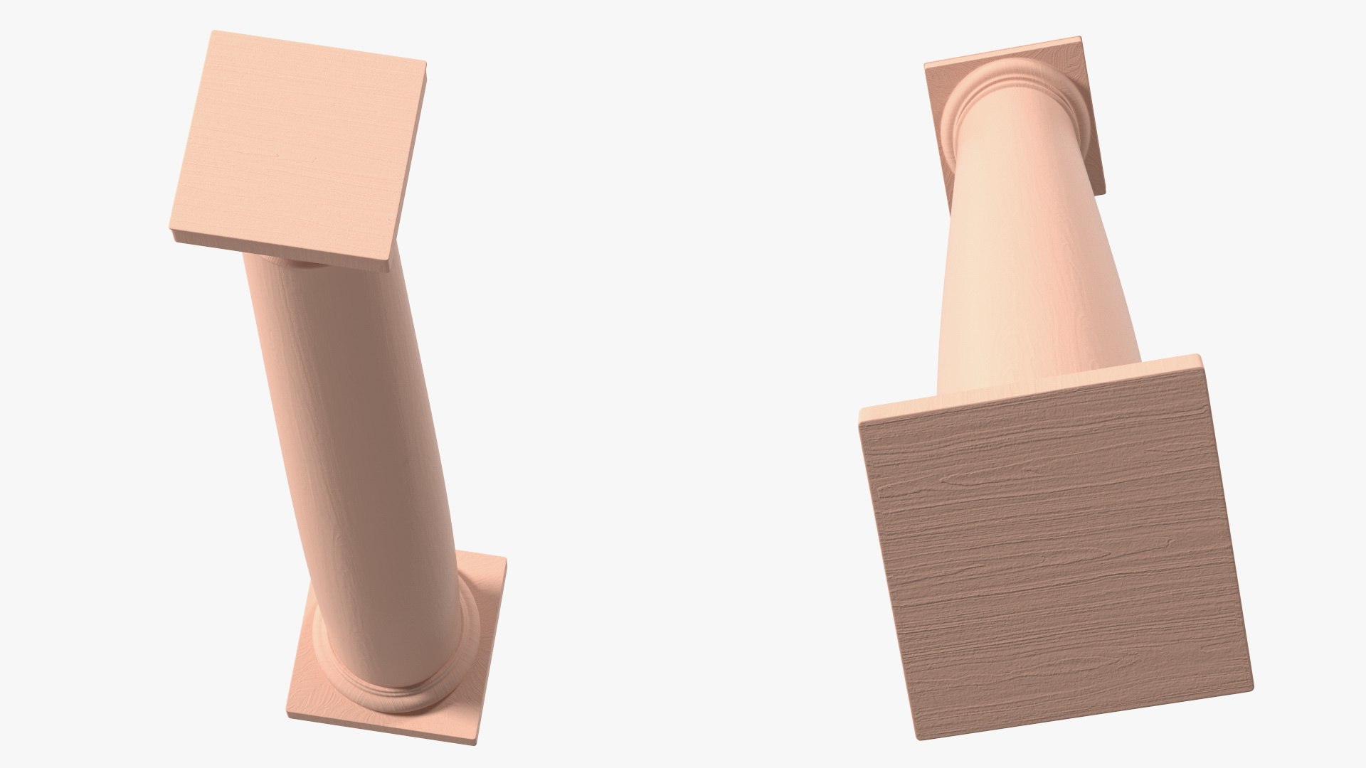 Smooth Sandstone Column 3D Model - TurboSquid 2143593