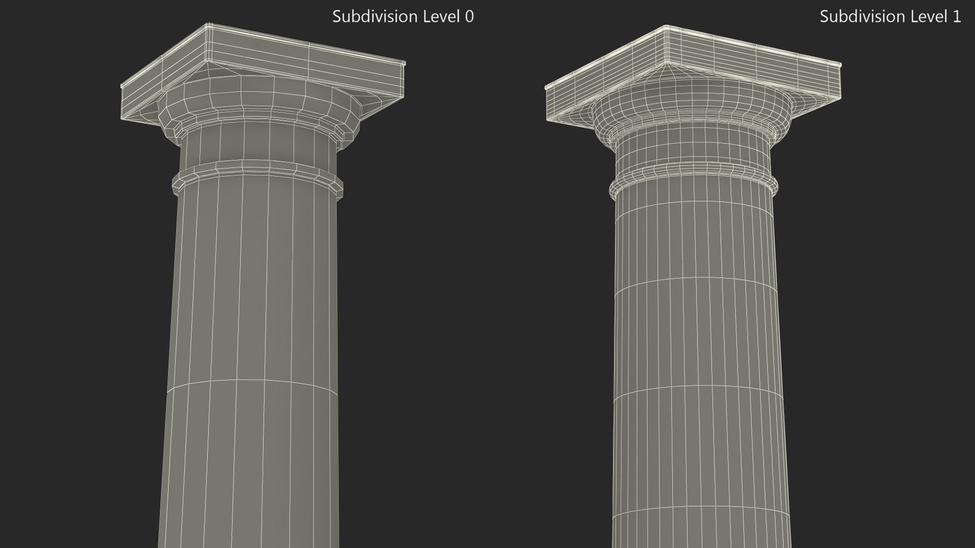 Smooth Sandstone Column 3D Model - TurboSquid 2143593