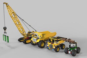 Toy Construction Vehicle 3D Models for Download | TurboSquid