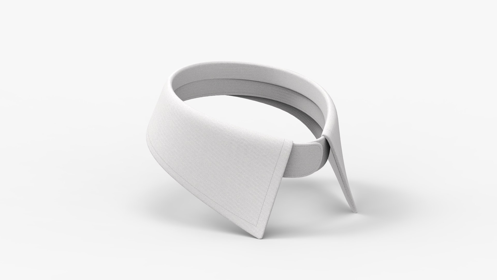 3D Detachable Shirt Collar Model - TurboSquid 2204861
