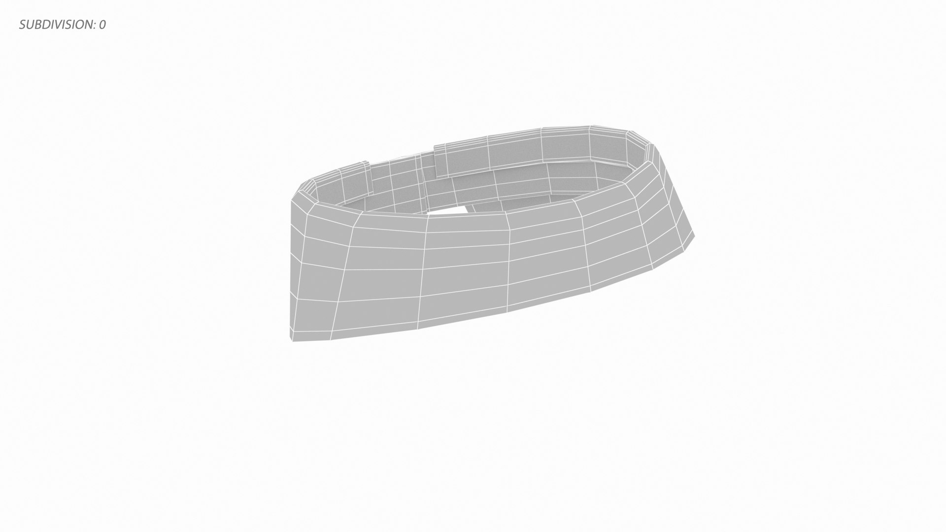 3D Detachable Shirt Collar Model - TurboSquid 2204861
