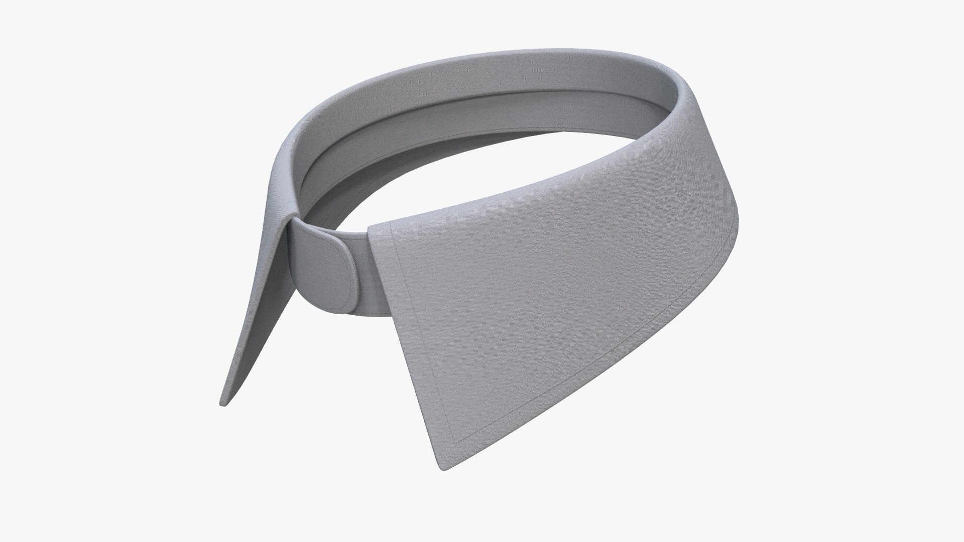 3D Detachable Shirt Collar Model - TurboSquid 2204861