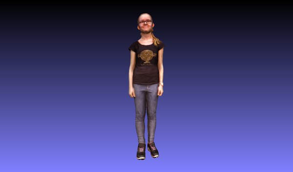 3d Model Girl Turbosquid 1170191