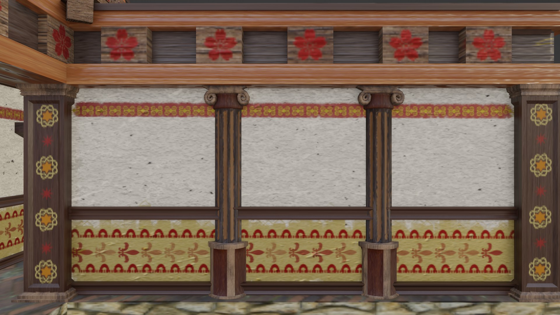 Ancient Public Building 3D Model - TurboSquid 1950720