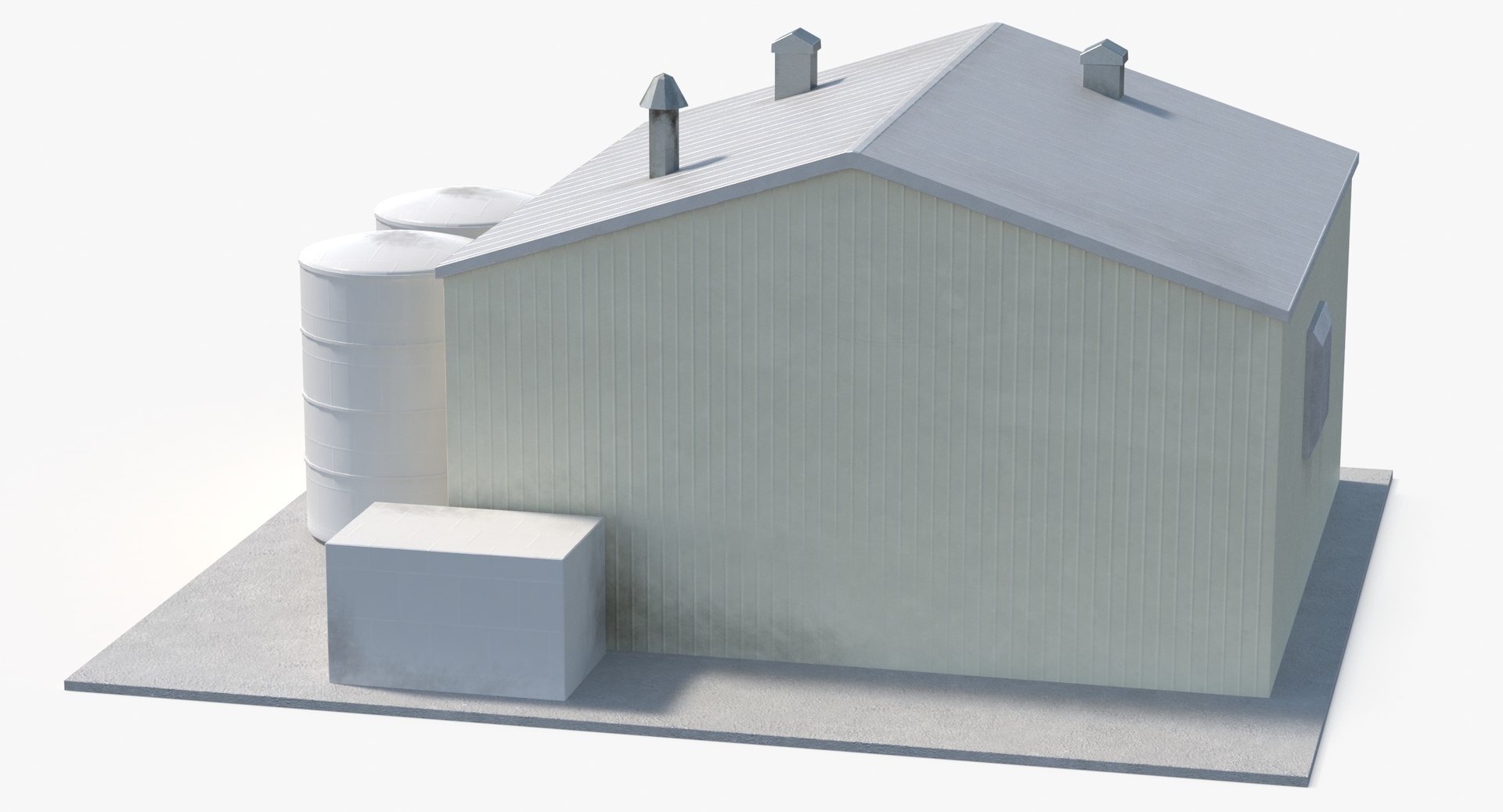 Industrial Site Building 06 3D Model - TurboSquid 1719627