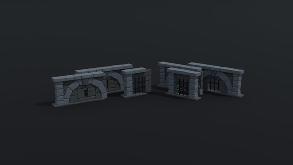 Blender Dungeon Models | TurboSquid