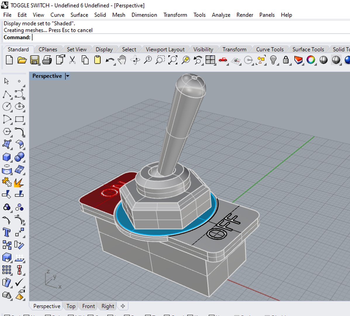 3D Contact Toggle Switch Model - TurboSquid 1487506