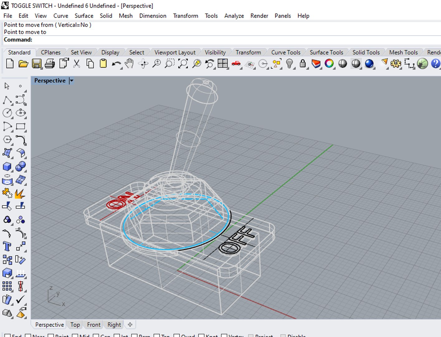 3D Contact Toggle Switch Model - TurboSquid 1487506