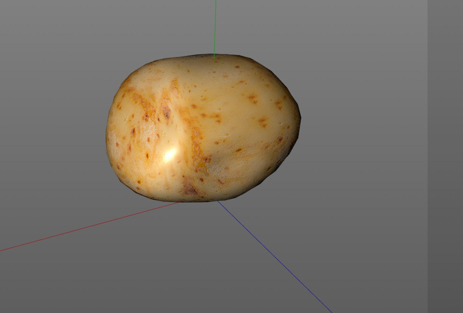 Potato 3D Model - TurboSquid 1544562
