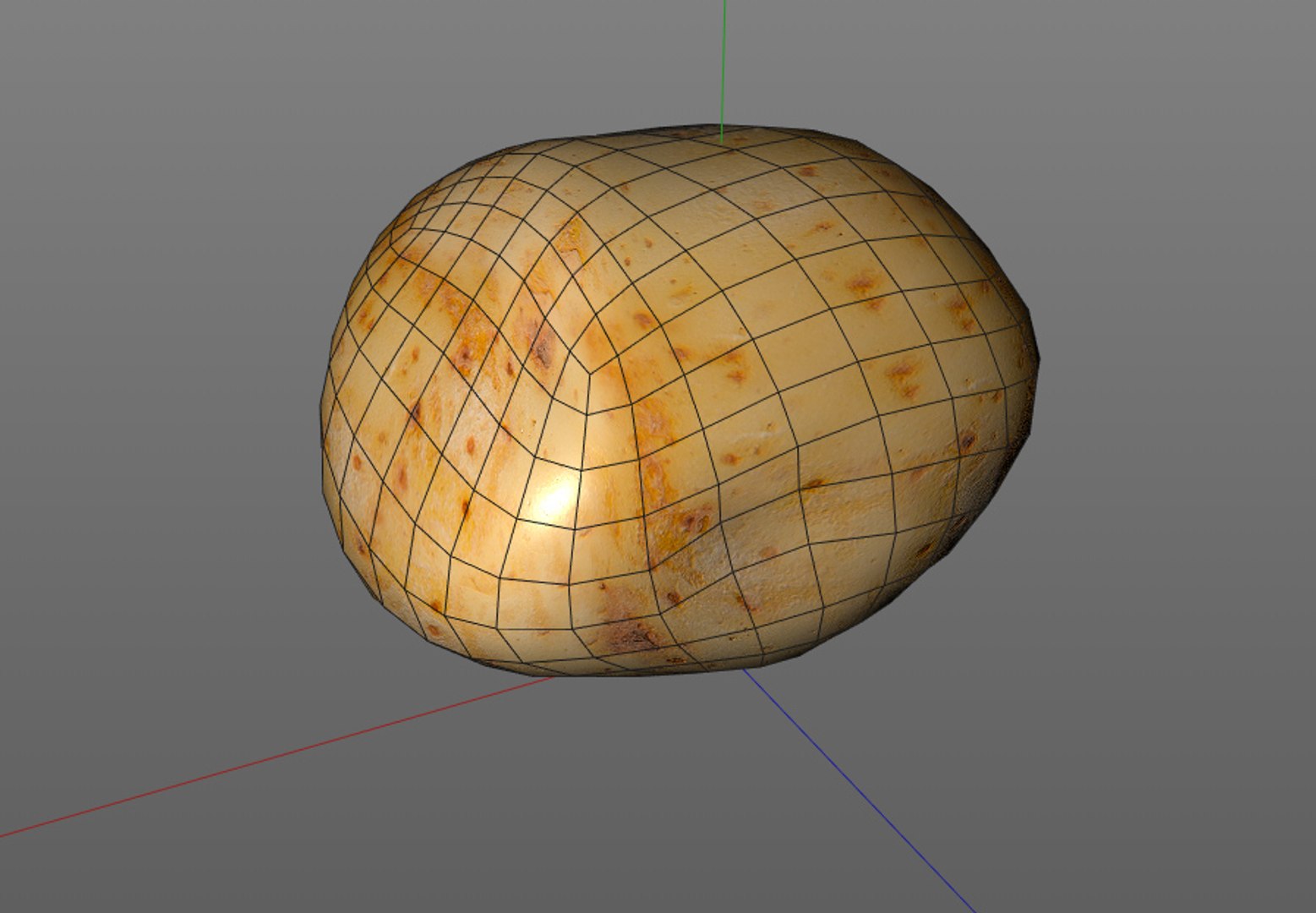 Potato 3D Model - TurboSquid 1544562