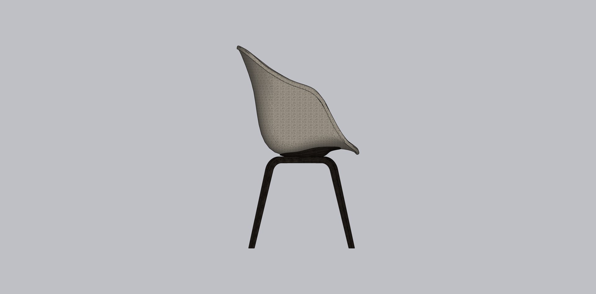 3D Chair By Boconcept CHAISE HAUGE - TurboSquid 2065073