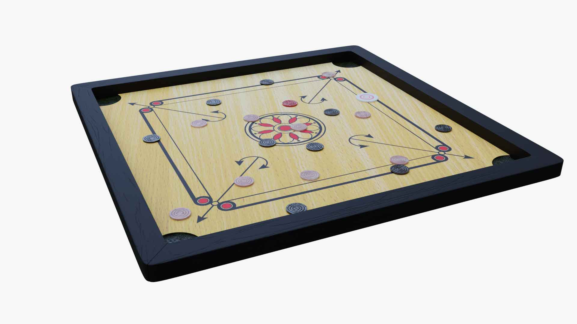 3D model carom board - TurboSquid 1295544