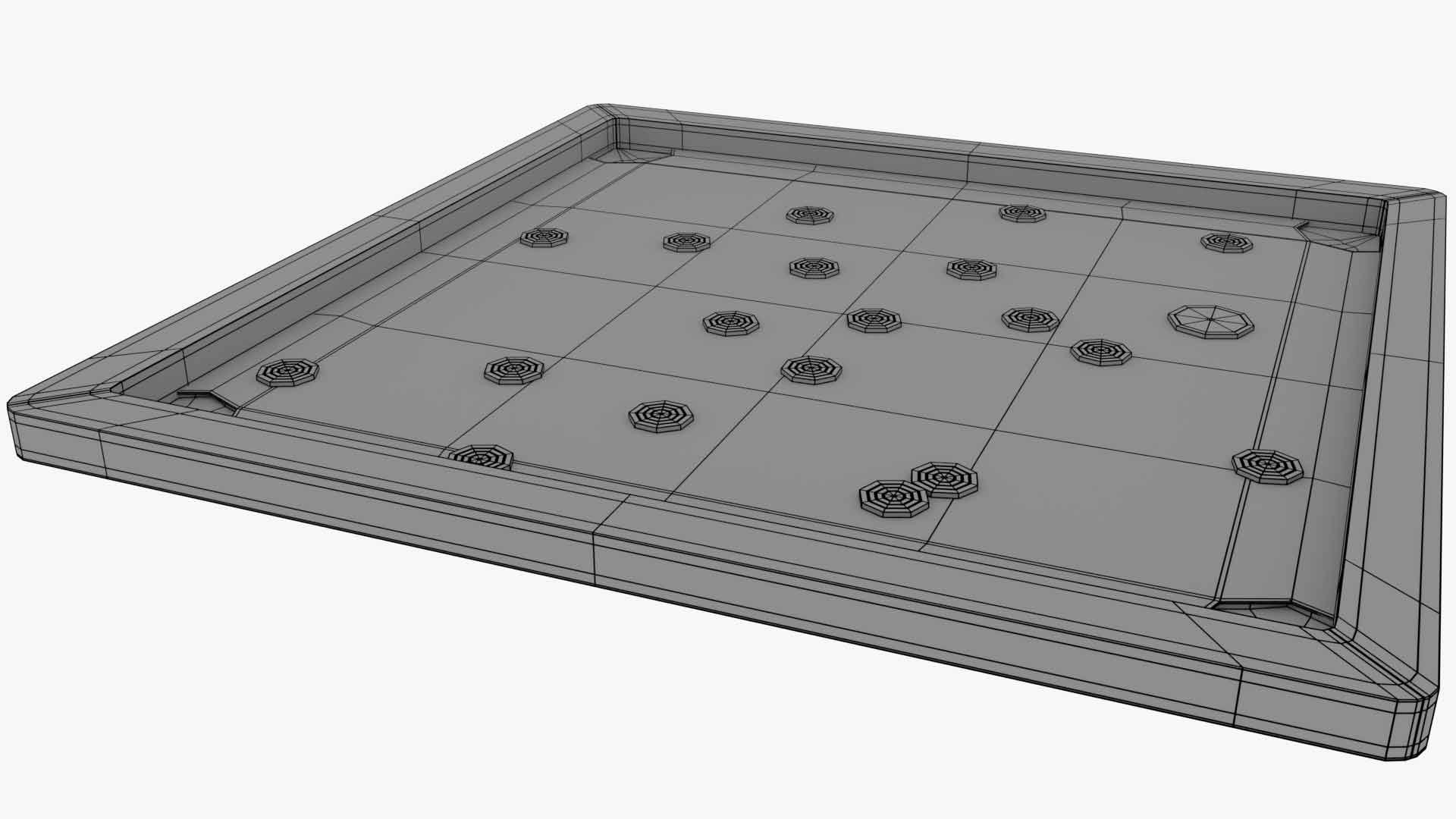 3D model carom board - TurboSquid 1295544