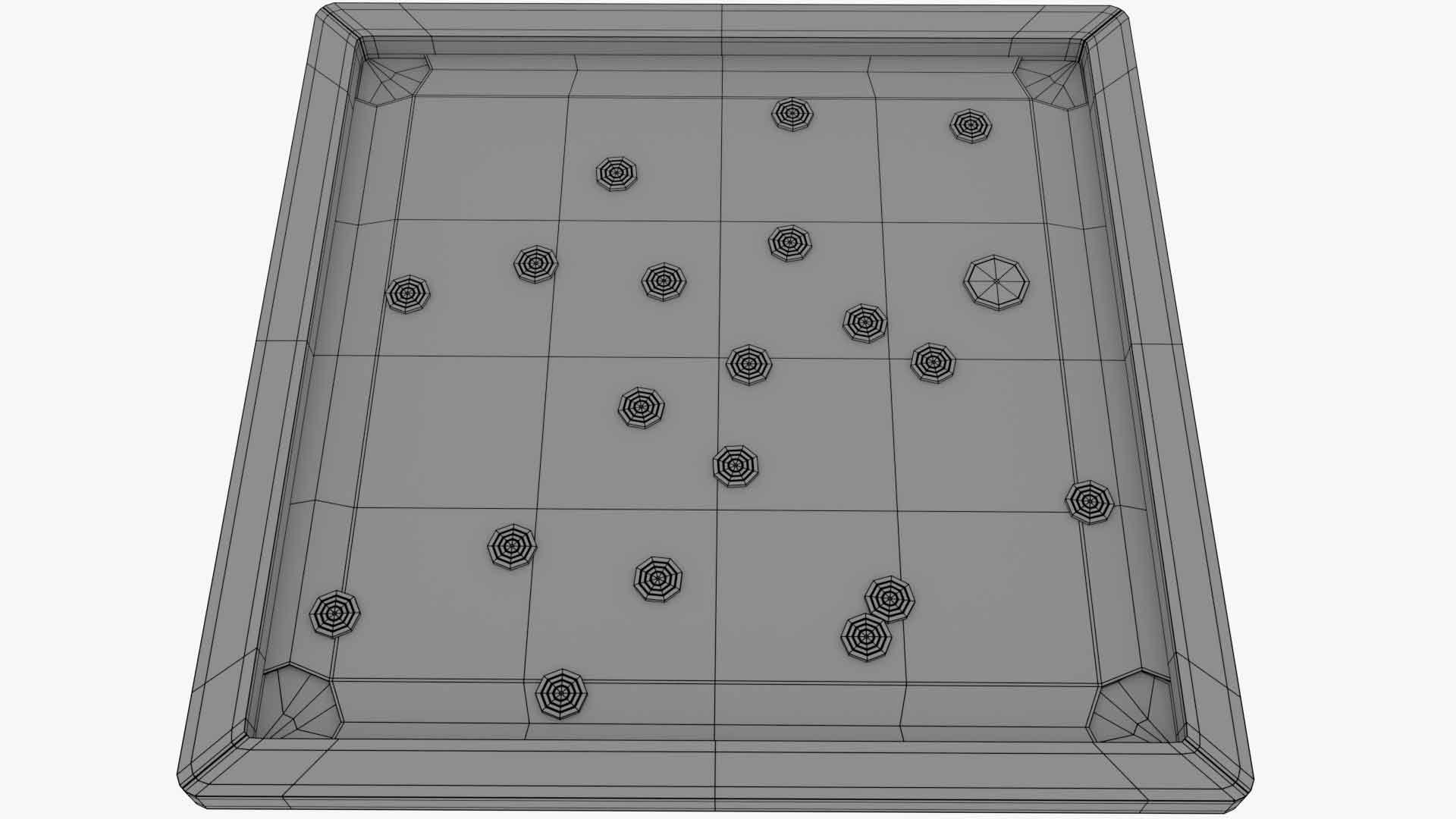 3D model carom board - TurboSquid 1295544