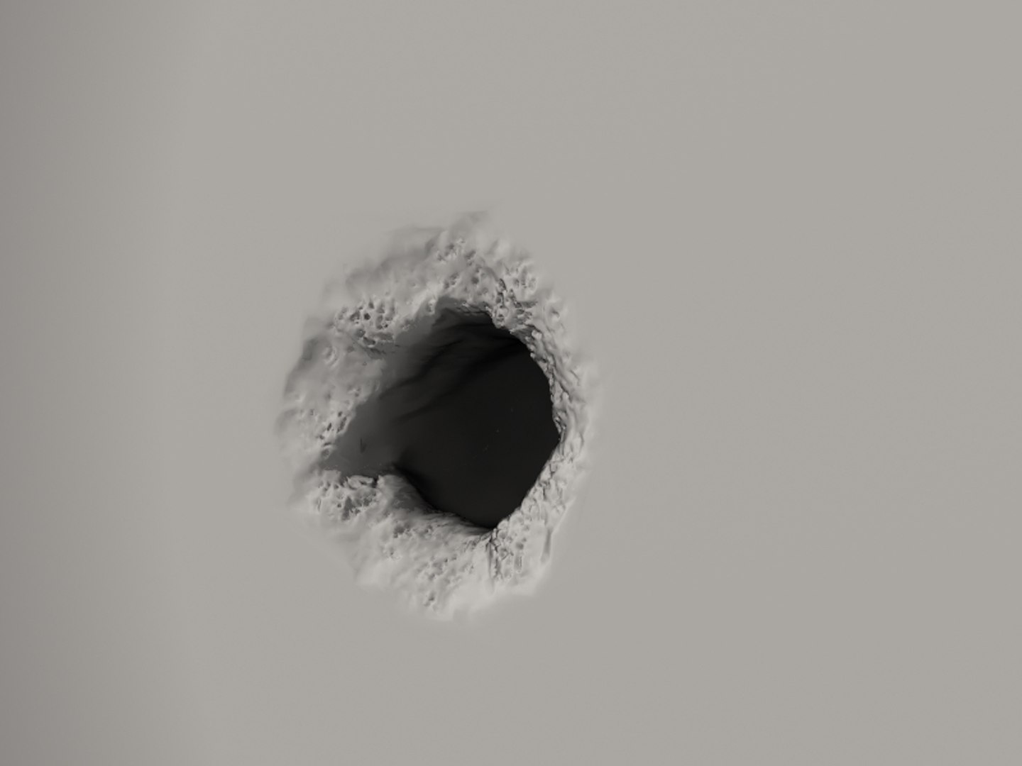 Bullet Hole 3d Model