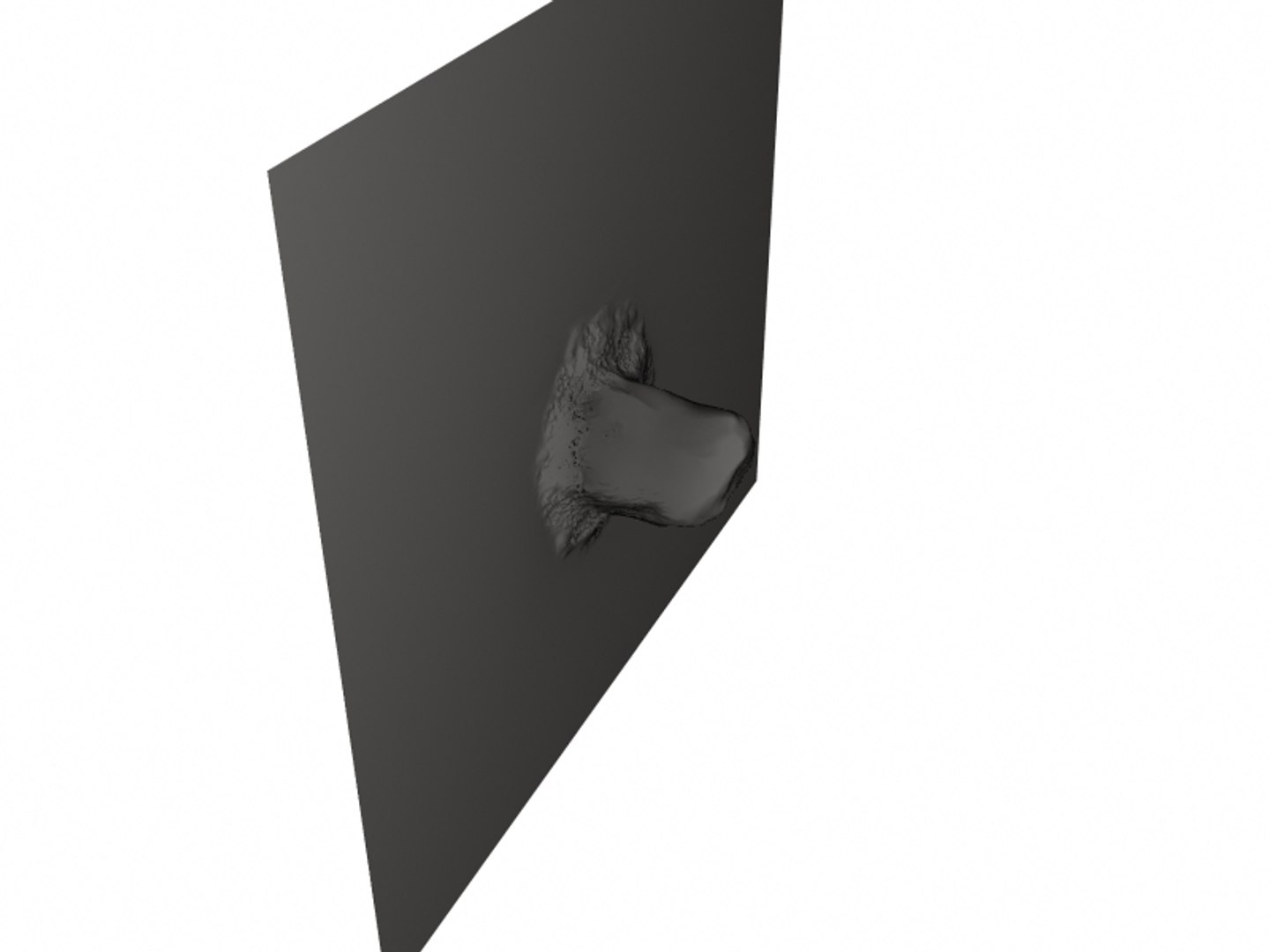 Bullet Hole 3d Model