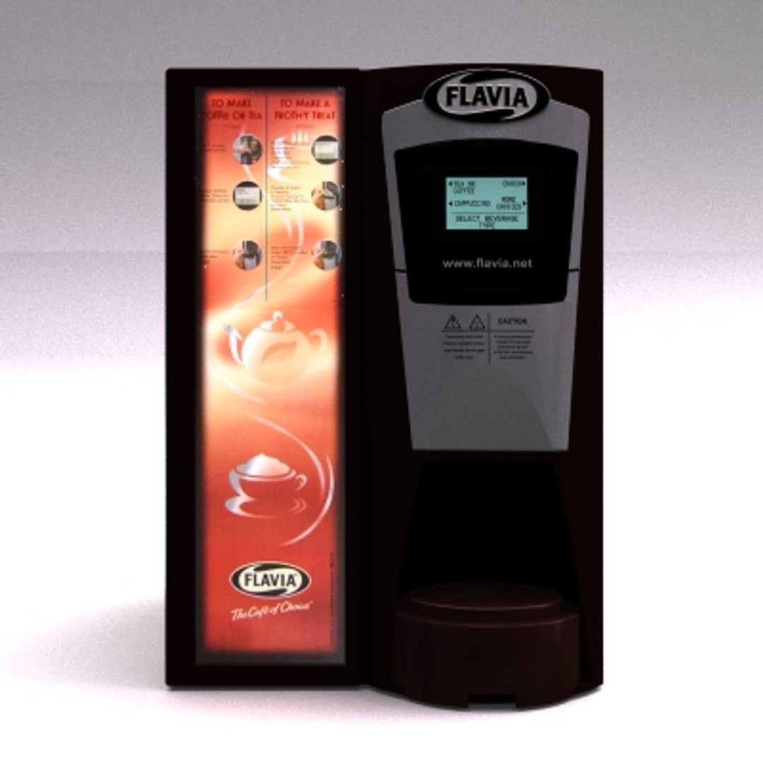 3d Flavia Drinks Vending Machine