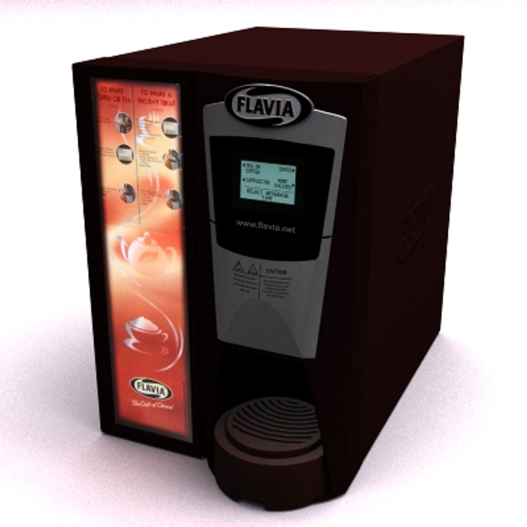3d Flavia Drinks Vending Machine