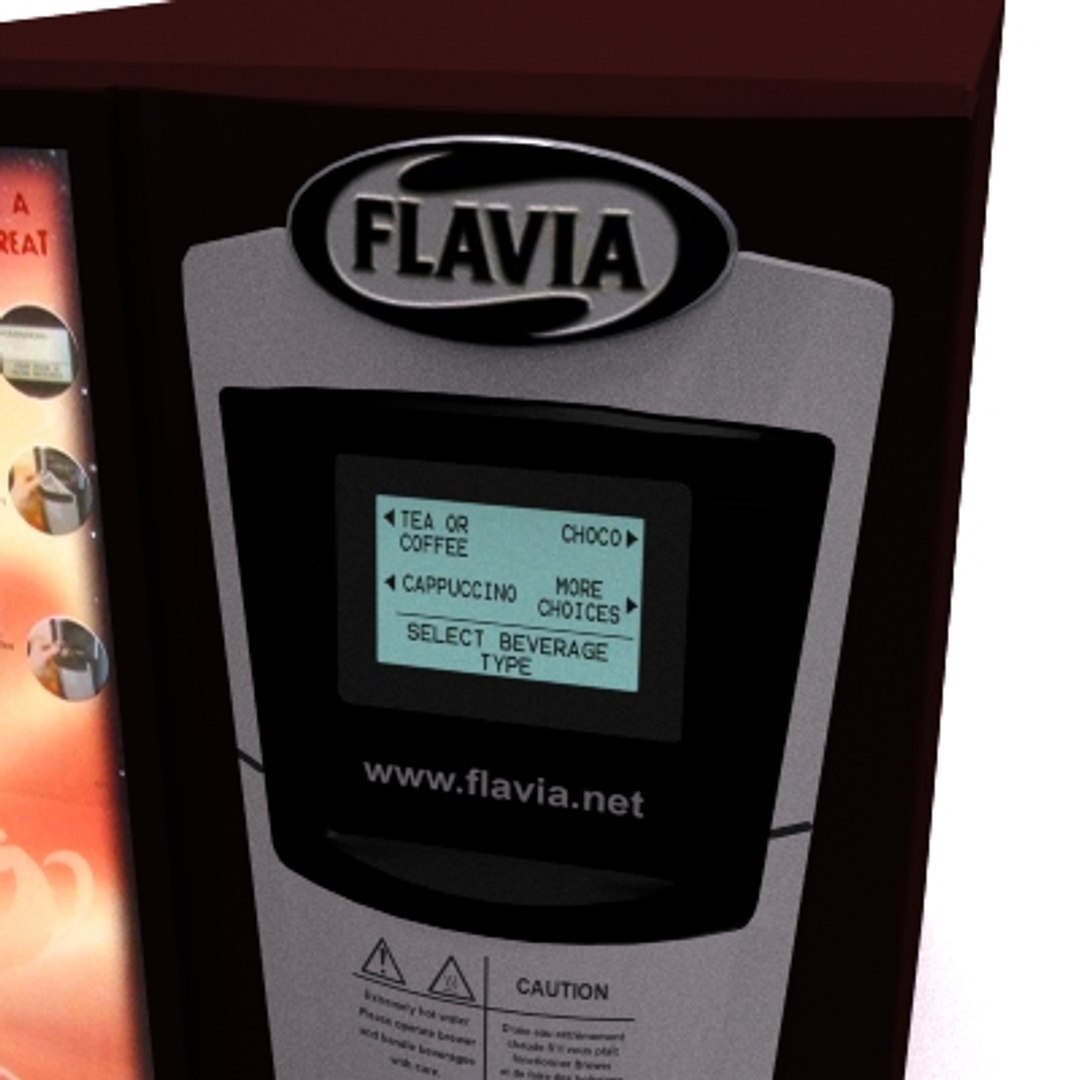 3d Flavia Drinks Vending Machine