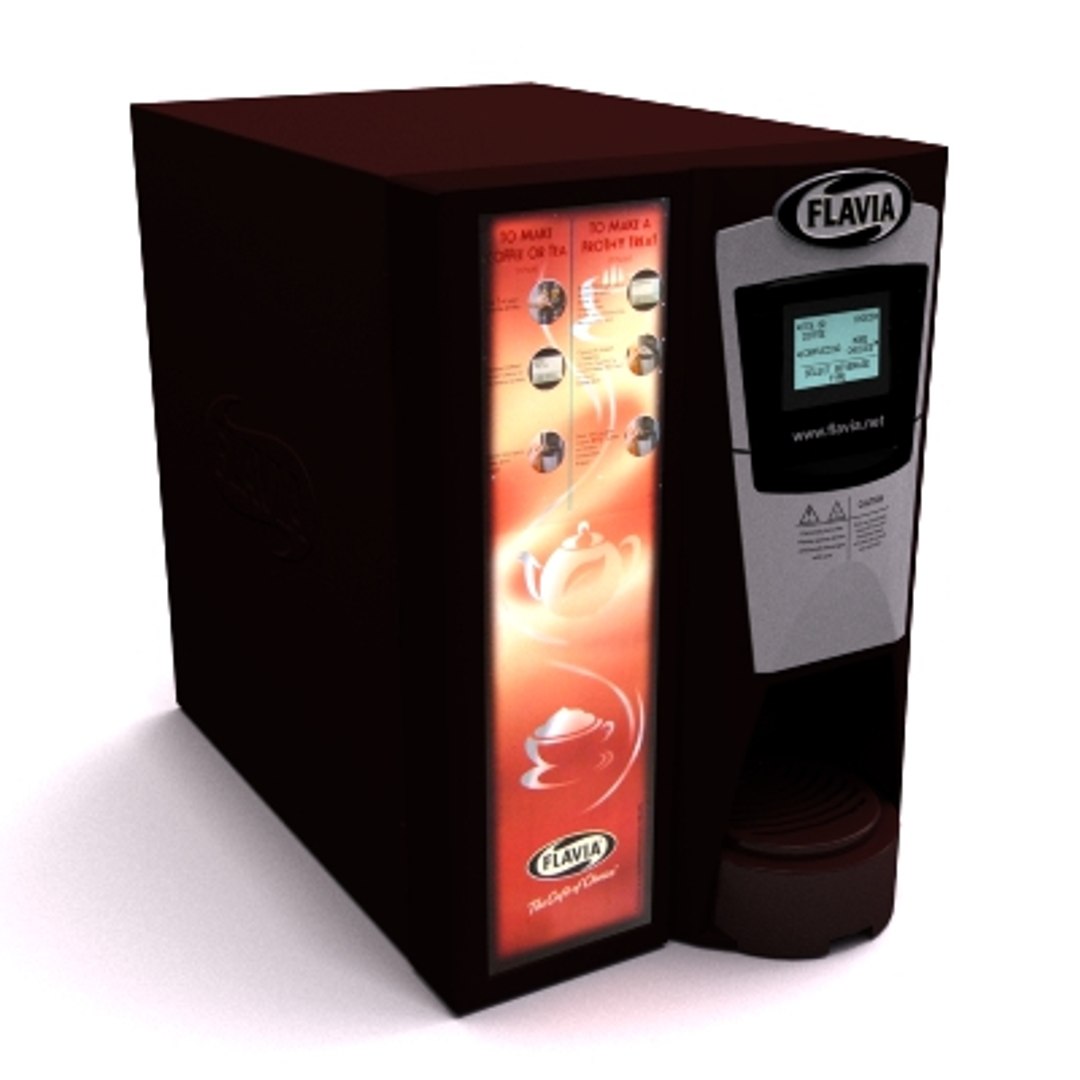 3d Flavia Drinks Vending Machine