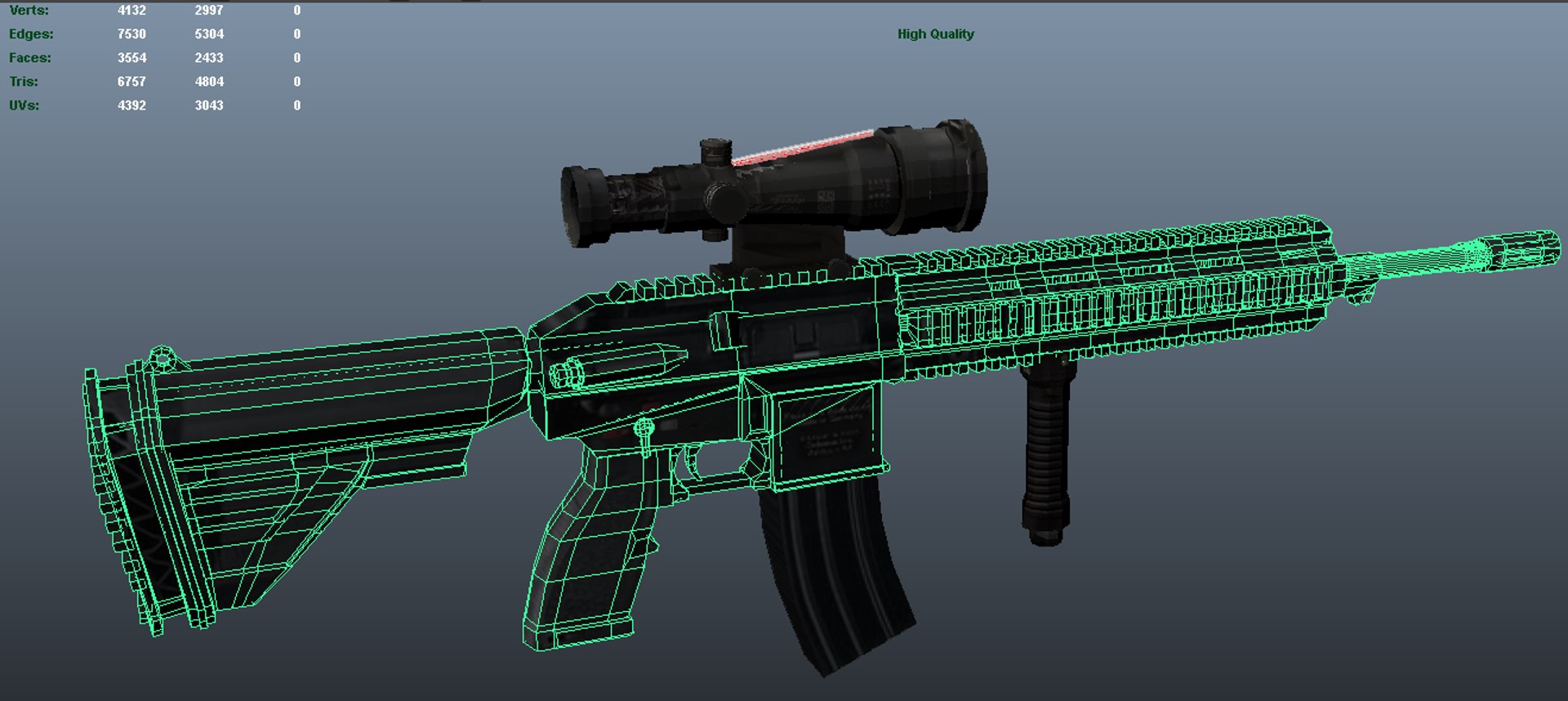 3d Model M27 Iar