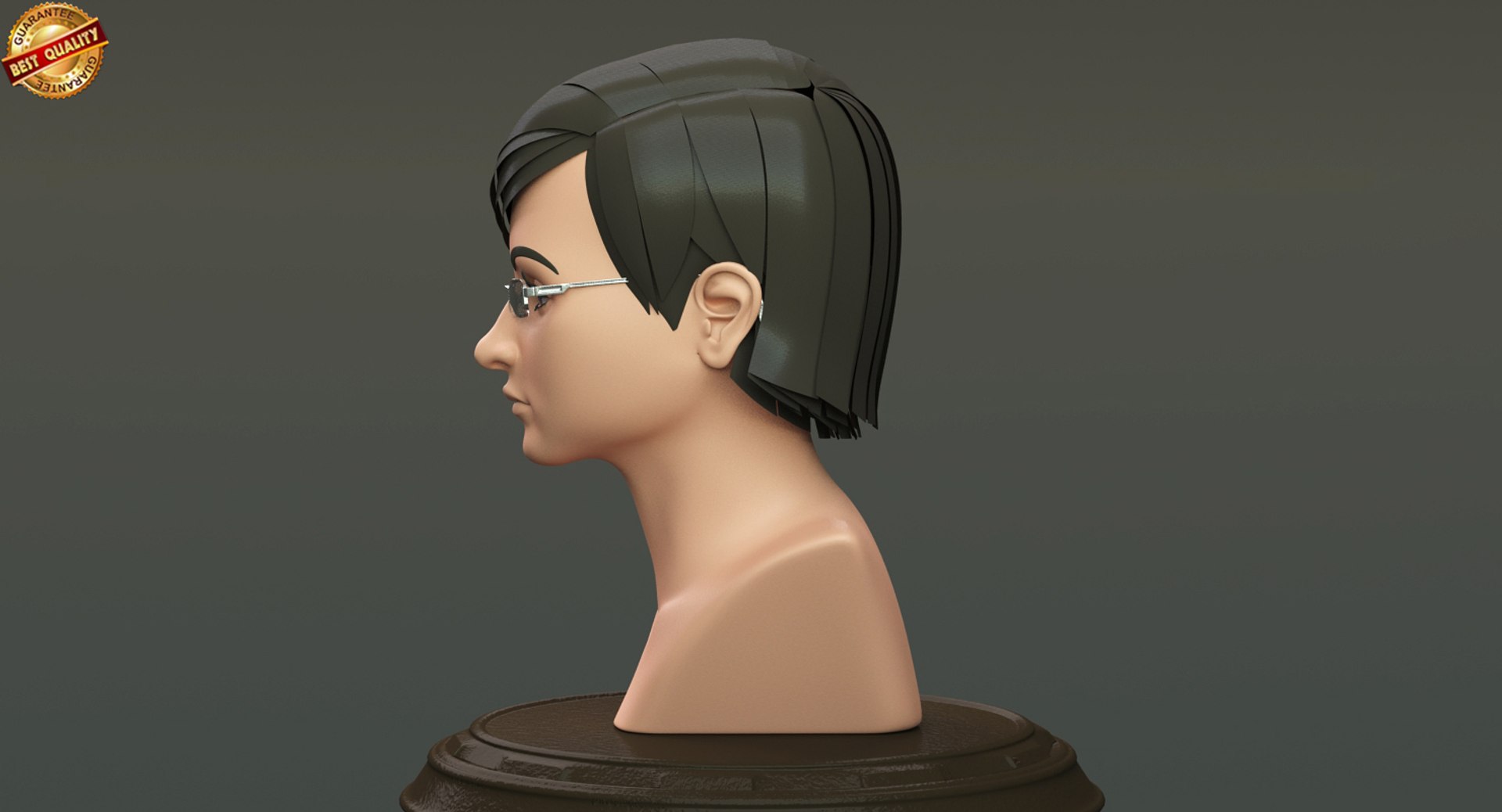 Modeled Female Realistic 3d Obj