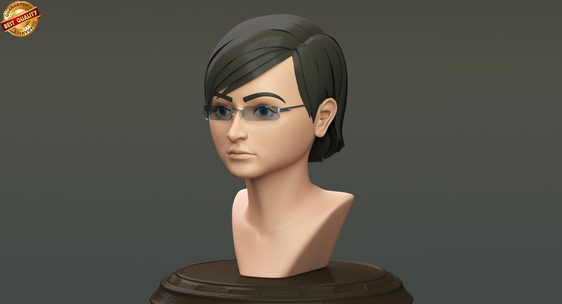 Modeled Female Realistic 3d Obj