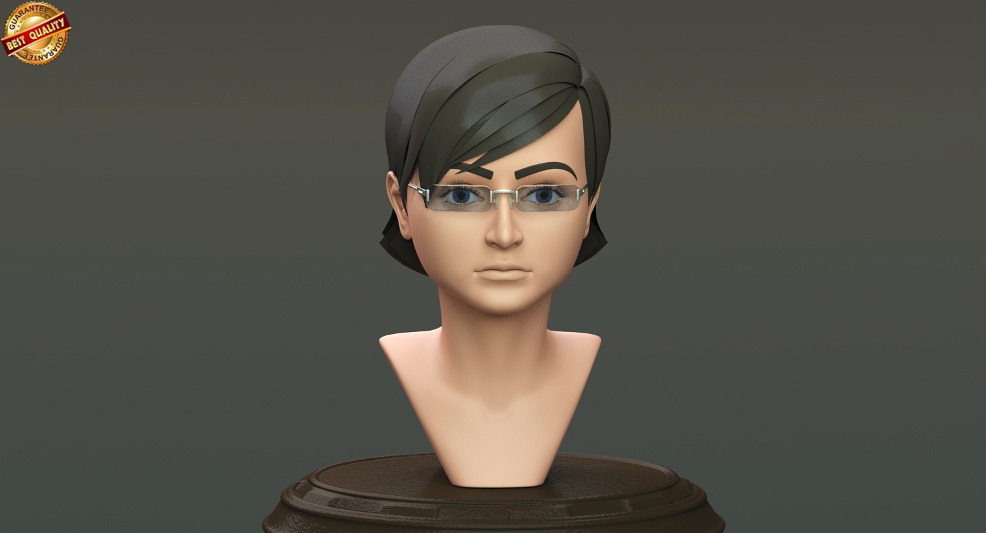 Modeled Female Realistic 3d Obj