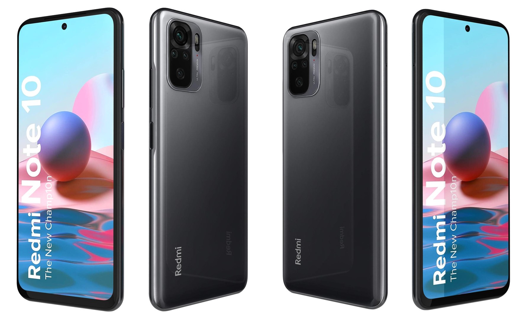 3D xiaomi redmi note 10 model - TurboSquid 1713495