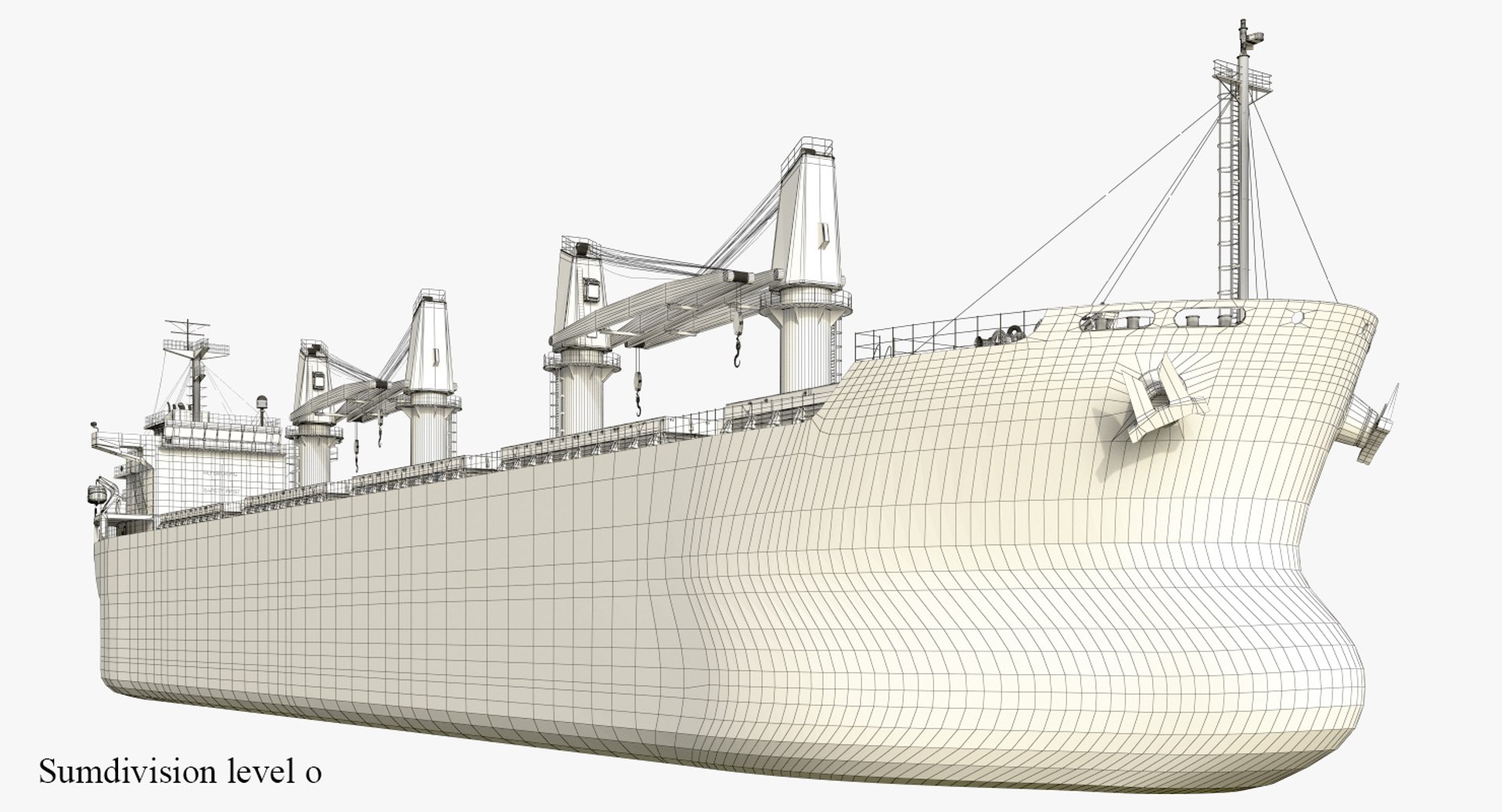 3D Bulk Carrier Ship Model - TurboSquid 1209976