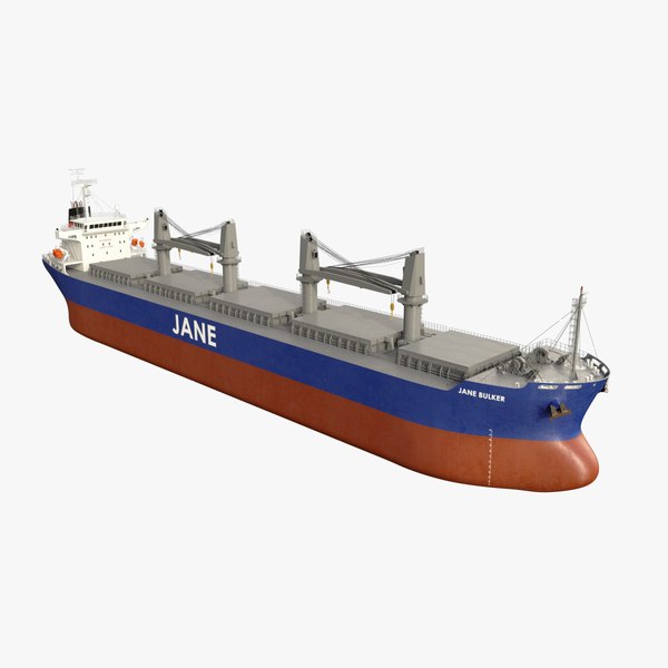 3D bulk carrier ship model - TurboSquid 1209976
