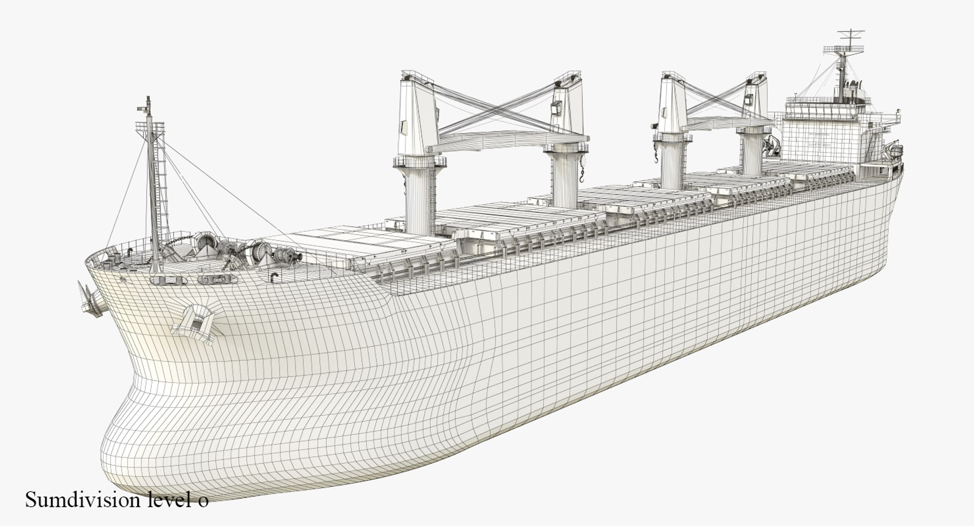 3D Bulk Carrier Ship Model - TurboSquid 1209976