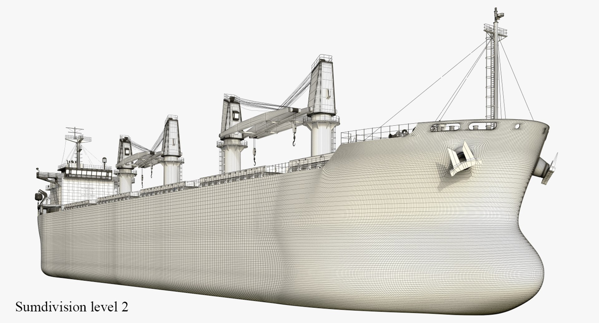 3D Bulk Carrier Ship Model - TurboSquid 1209976