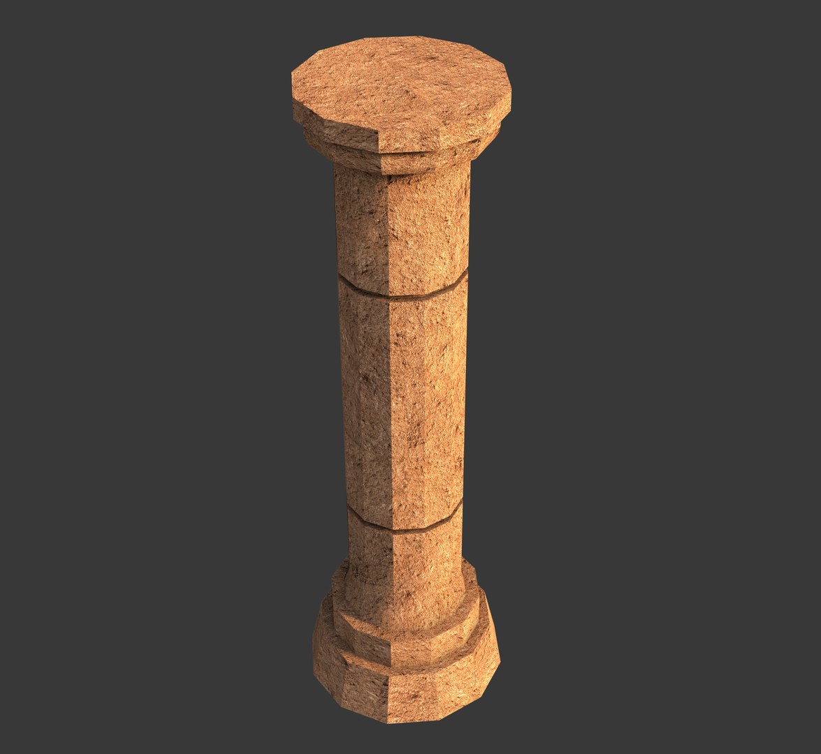 Free 3D Ancient Egyptian Pillar - TurboSquid 2247860