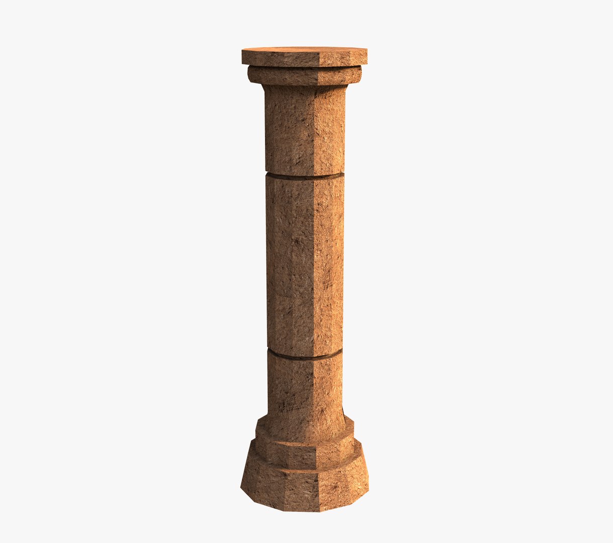 Free 3D Ancient Egyptian Pillar - TurboSquid 2247860