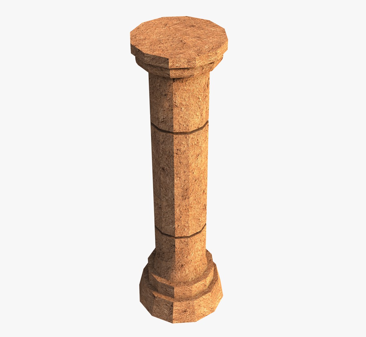 Free 3D Ancient Egyptian Pillar - TurboSquid 2247860