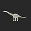 3d Model Diplodocus Rigged