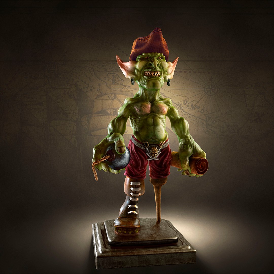 Goblin 3D Model - TurboSquid 1846843