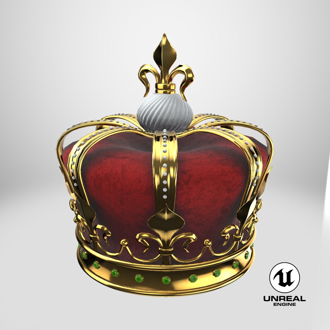Royal Crown V1 3D Model - TurboSquid 1899064